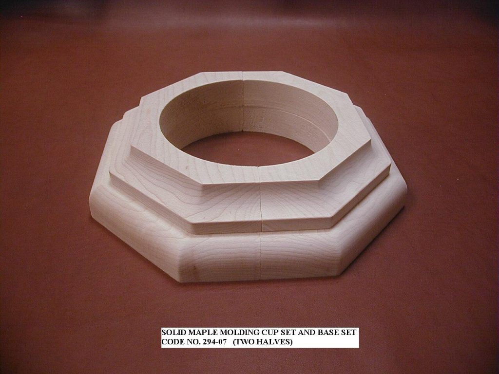 Interior column wraps - Maple molding for pole | Carol Young