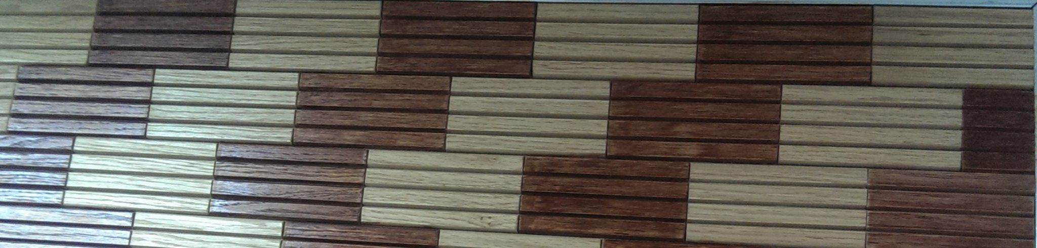 V-grooved flexible wood panel boards, tambour boards | Carol Young